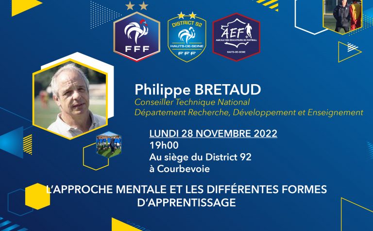 Assistez à l’intervention de Philippe Bretaud (FFF) – DISTRICT DES ...